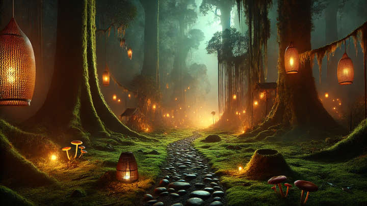 The Story of the Orang Bunian — Malaysian Folklore and