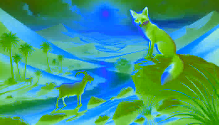 The Desert Fox and the Foolish Goat