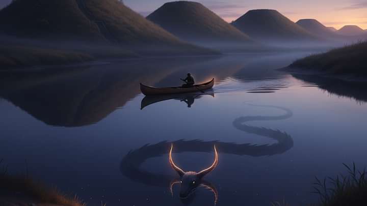 Great Horned Serpent — Mississippian Myth, Water, Rain