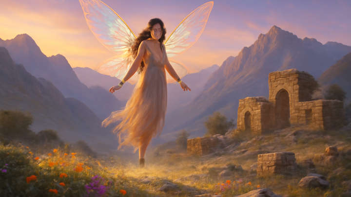 The Legend of the Pari: Benevolent Winged Spirits of Persian Mythology