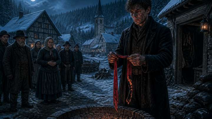 The Ashen Bride of the Harz Yule Fire | German Legend