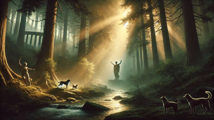 The Story of Actaeon — Artemis, Transformation, and Tragic