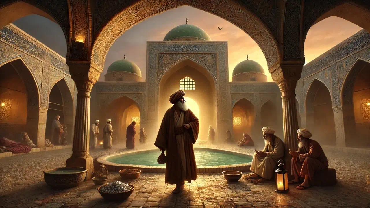 Mullah in the Turkish Bath – A Medieval Persian Folktale