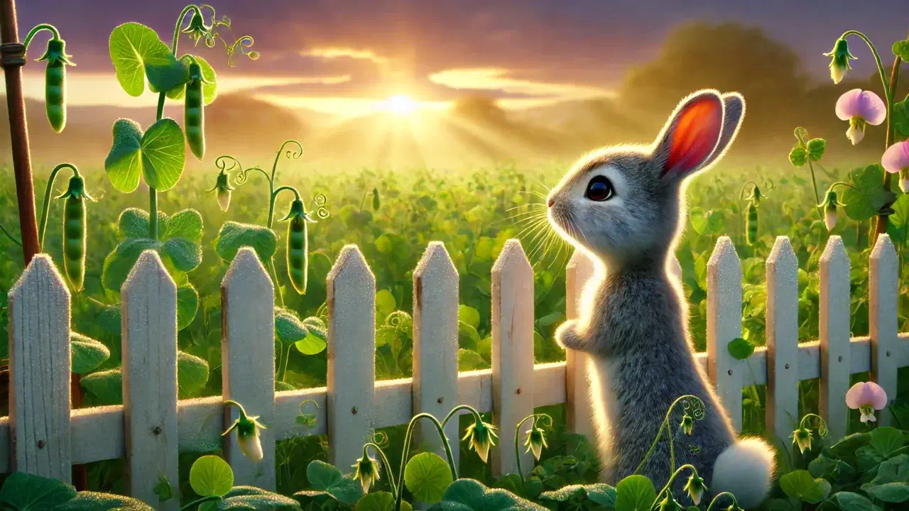 La aventura en el jardín de Peter Conejo: una fábula de valentía...