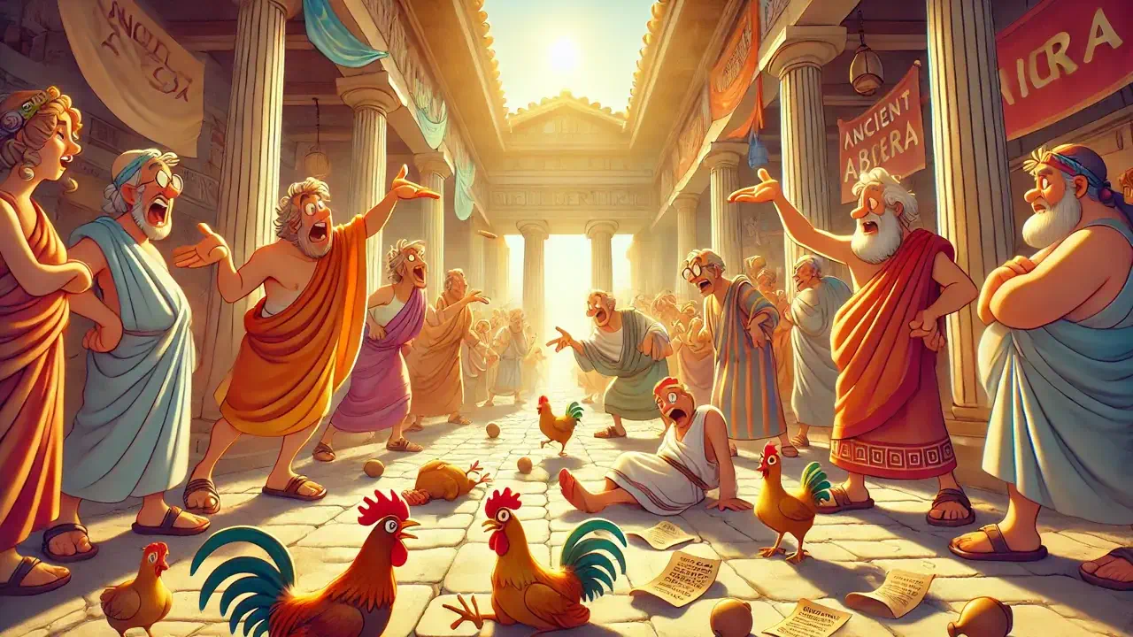 The History of the Abderites: Satirical Fable of Ancient Greek Folly