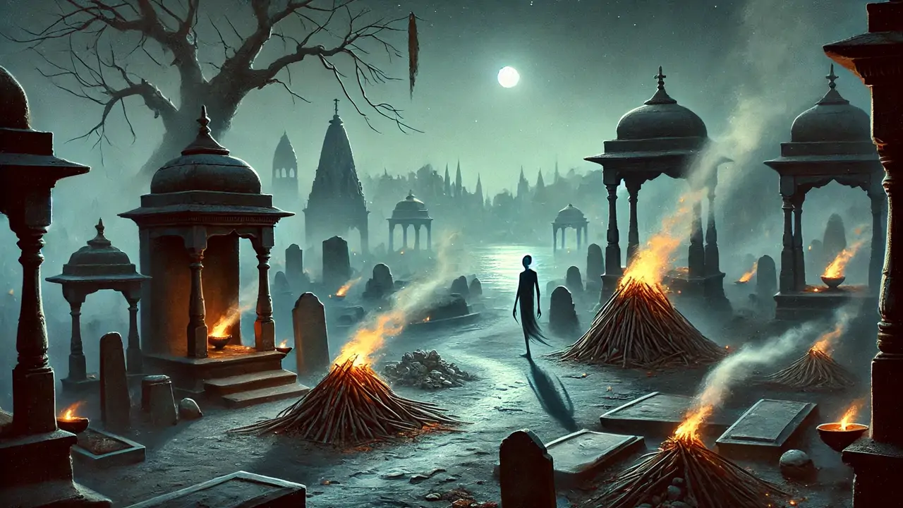 The Story of the Pishacha — Flesh-Eating Demons and Cremation Grounds