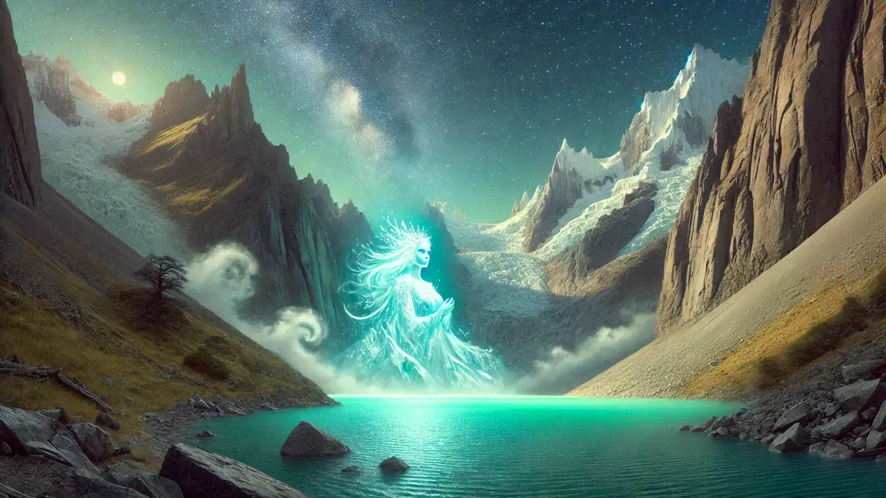 The Lady of the Lake Cries: A Peruvian Glacier Goddess Myth