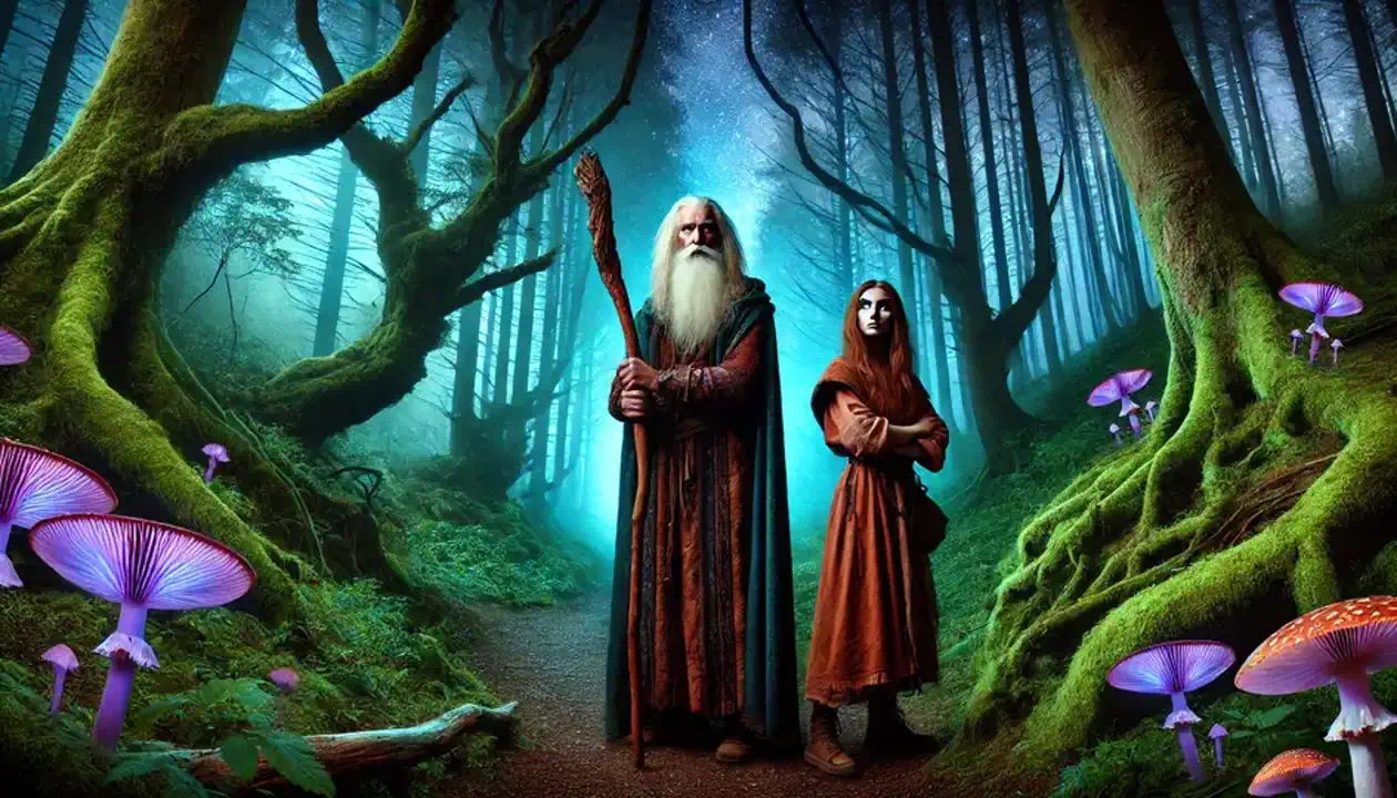 L'Homme Sage et la Forêt Enchantée