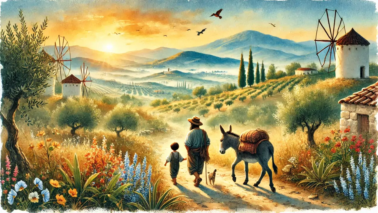 Le meunier, son fils et leur âne – Fable grecque de la sagesse