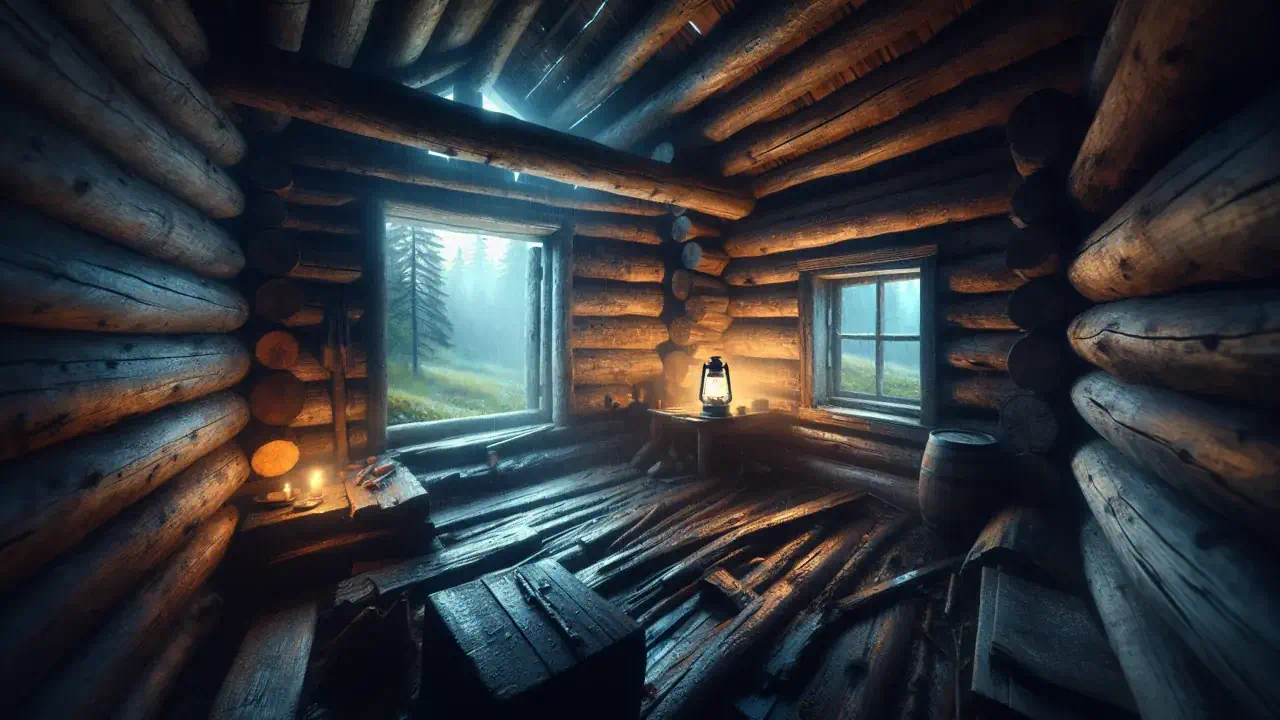 The Boarded Window: A Chilling Cabin Thriller with Dark