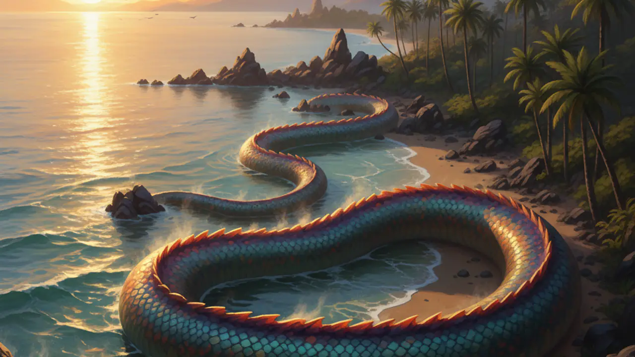 Carib Creation Myth of Dominica — The Serpent and the Island