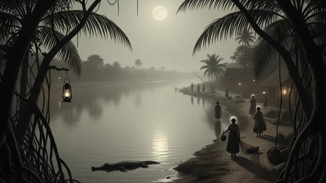 Hombre Caimán — Colombian Legend of the Alligator Man