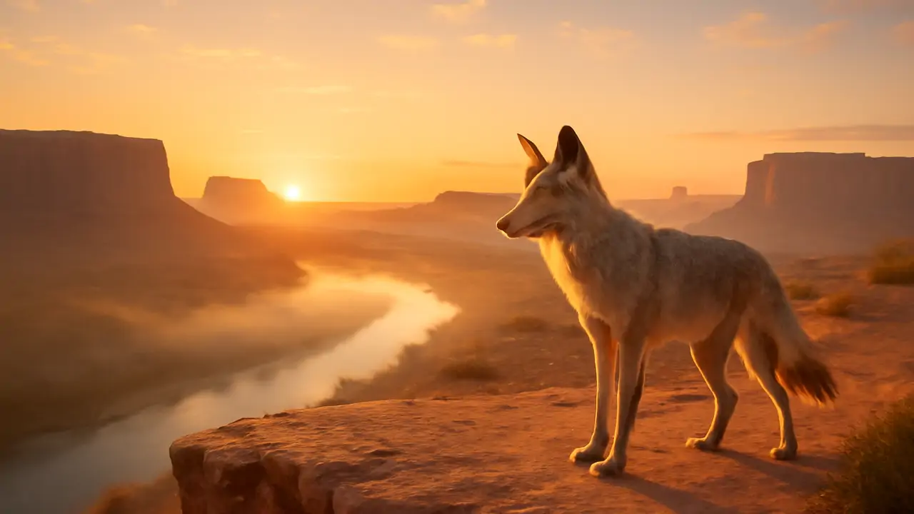 The Story of the Coyote's Hijinks — Trickster Tales from