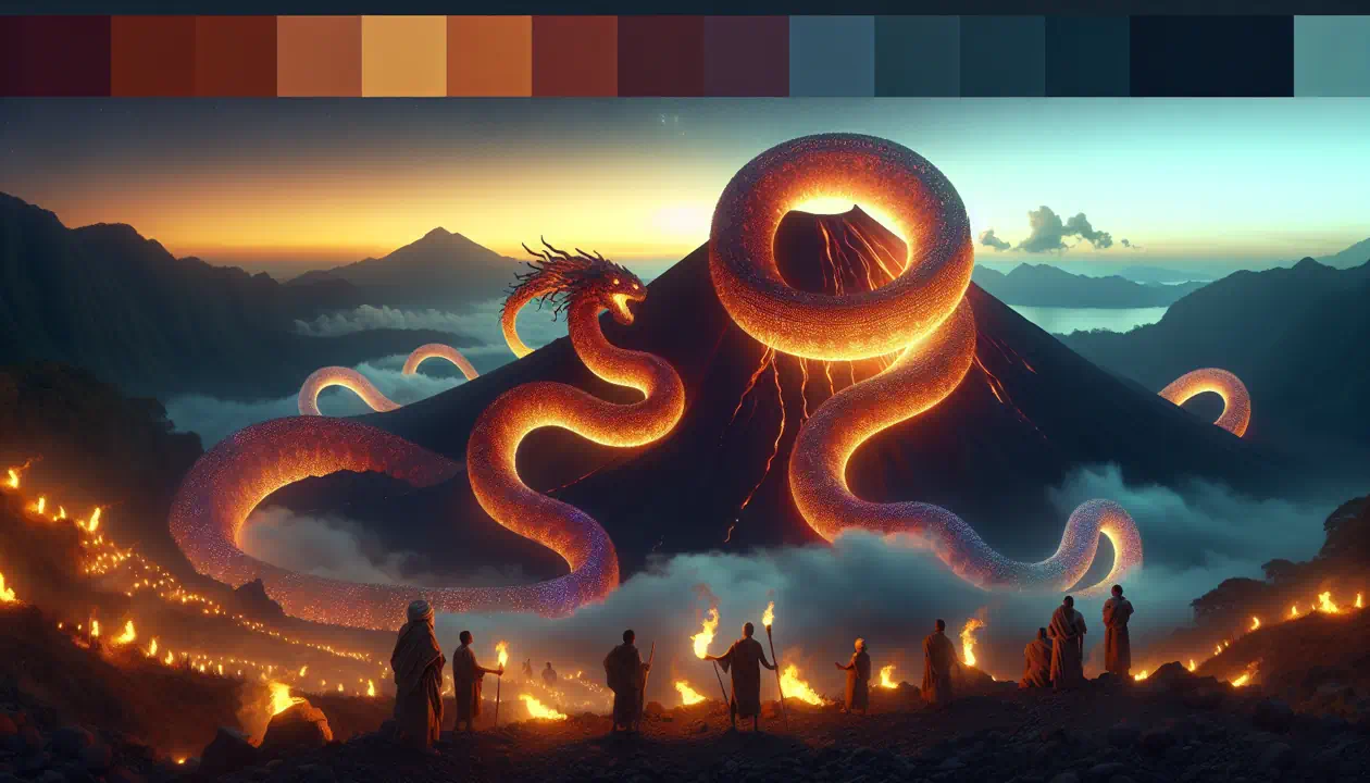 The Fire Serpent of Volcán de Fuego: A Guatemalan Legend