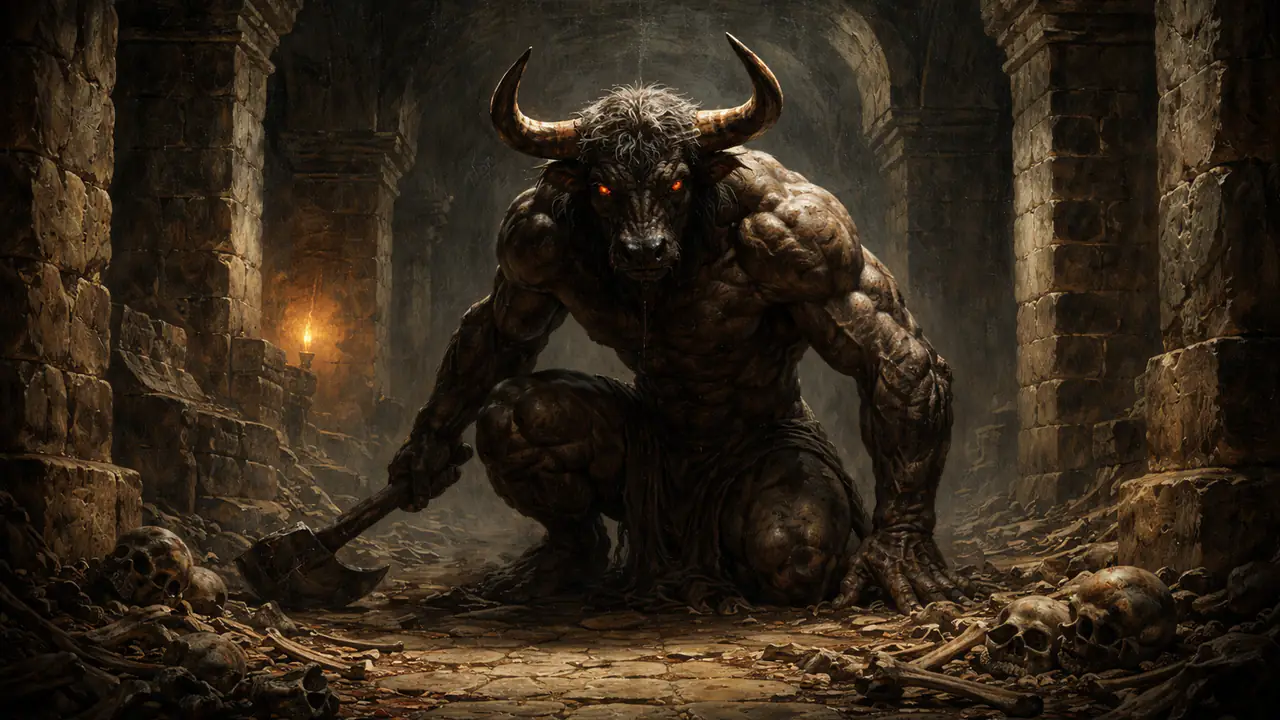 Theseus and the Minotaur: The Greek Myth of the Labyrinth
