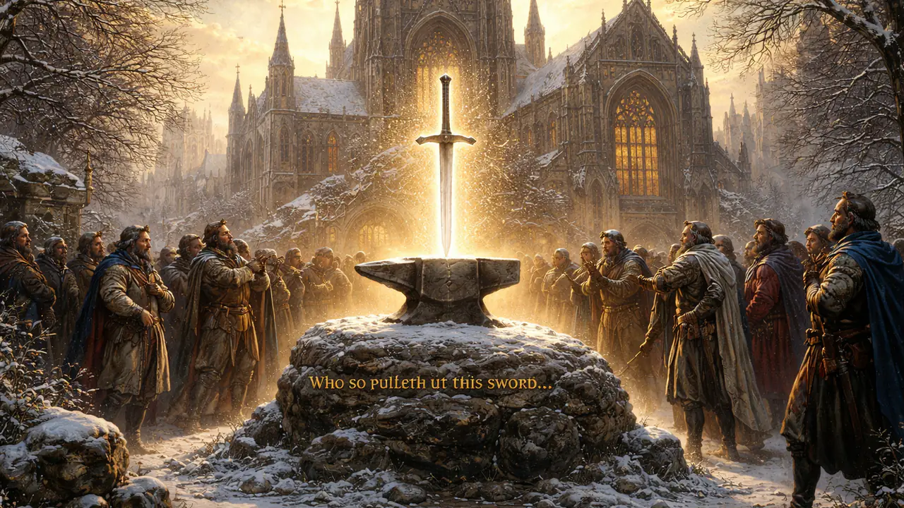 The Sword in the Stone: King Arthur's Legendary Origin