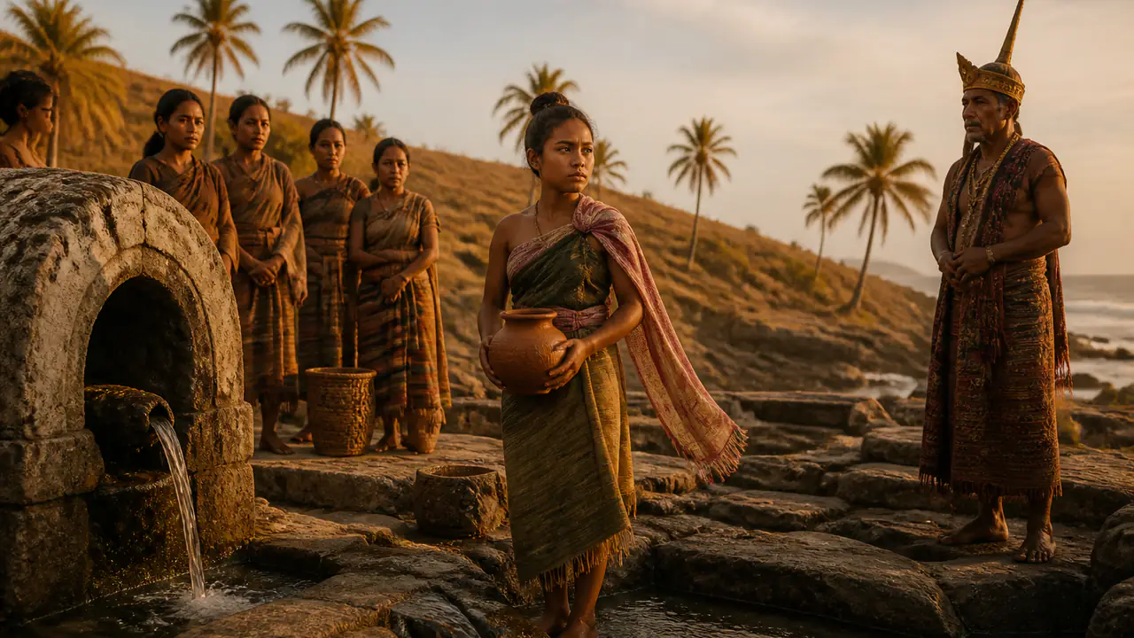 The Salt-Wind Daughter of Rote | Indonesian Folktale