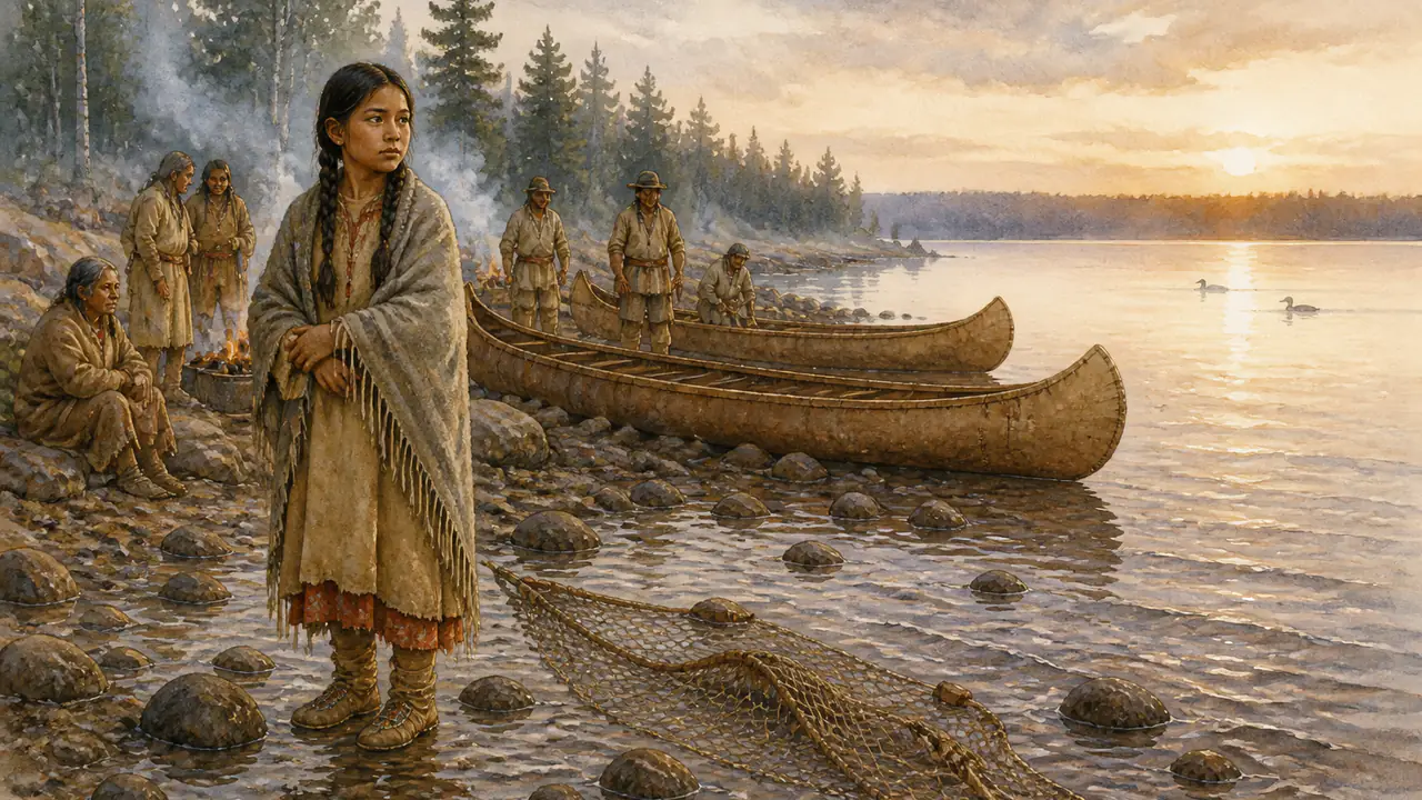 Le canoë de pierre à Mille Lacs | Légende anishinaabe