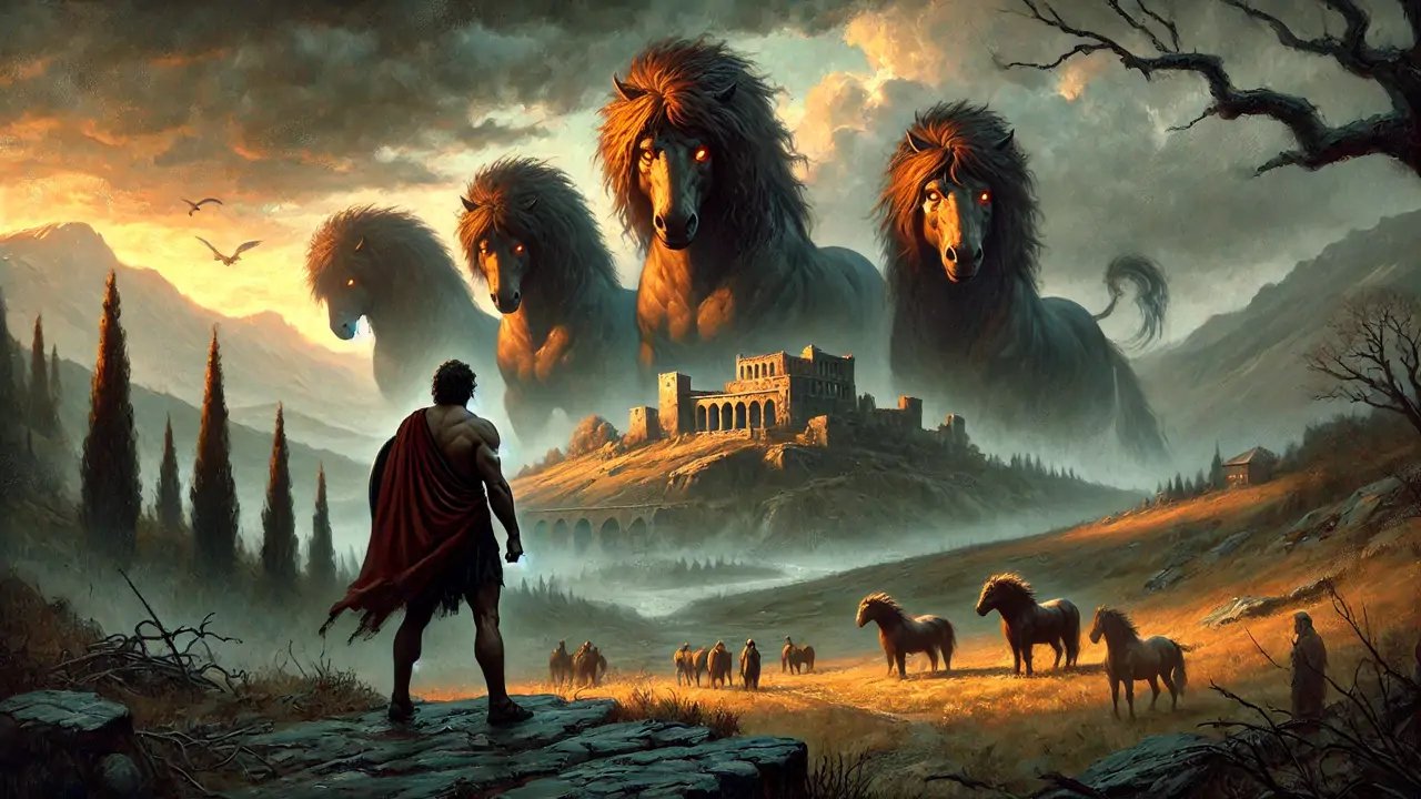 The Myth of the Mares of Diomedes: Heracles’ Eighth Labor Retold