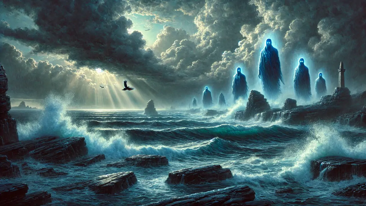 The Blue Men of the Minch – Scottish Folklore & Maritime