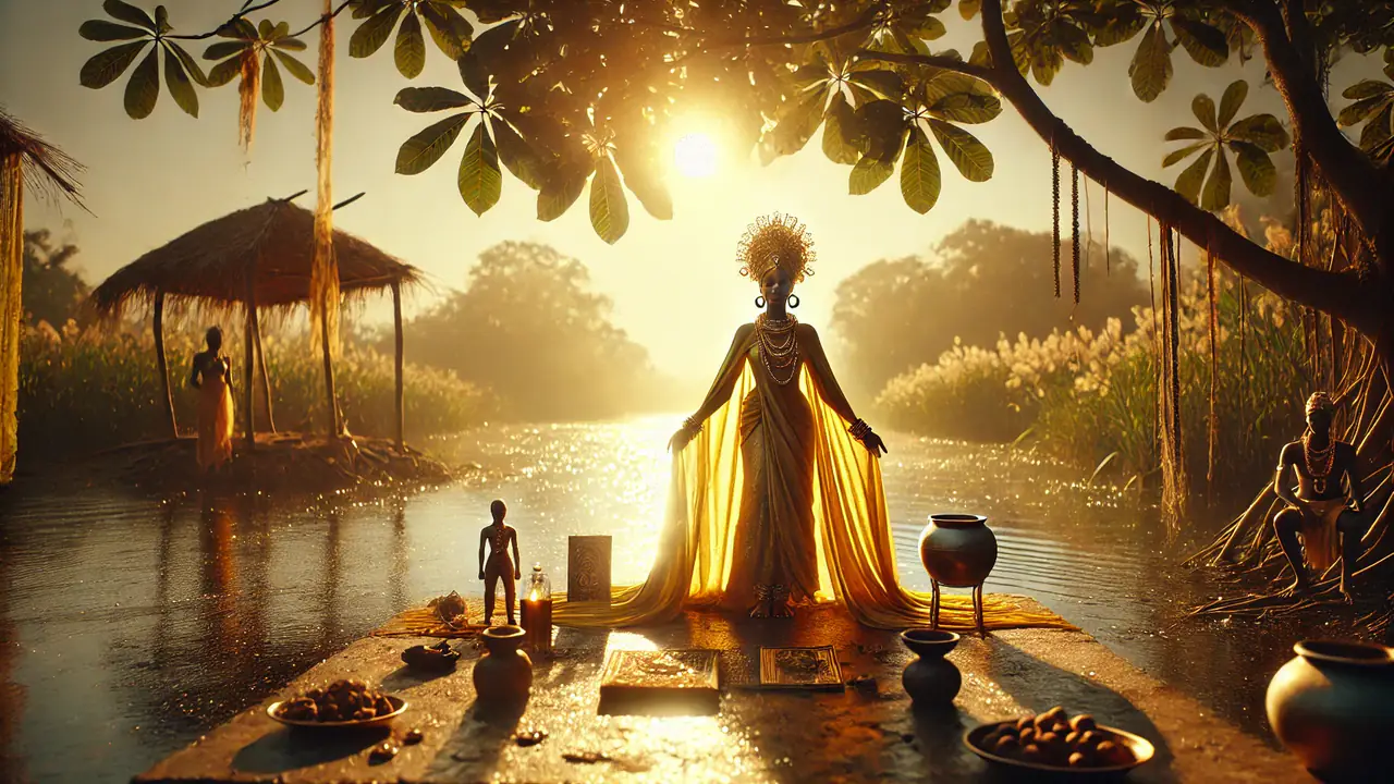 Oshun Myth: Yoruba River Goddess of Love & Fertility